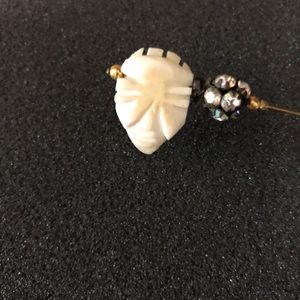Vintage | Jewelry | Vintage Art Deco Ivory Scarab Hat Pin | Poshmark